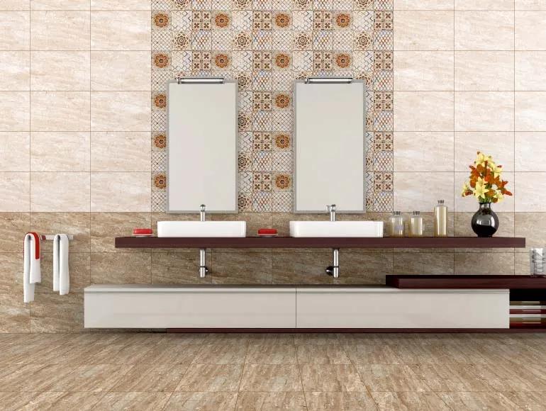 Wash Basin Design Ideas | Wash Basin Tiles | Orientbell Tiles